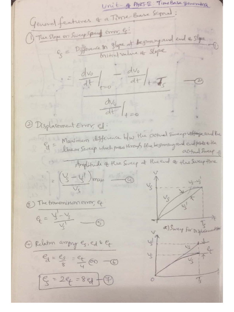 Time Base Generators | PDF