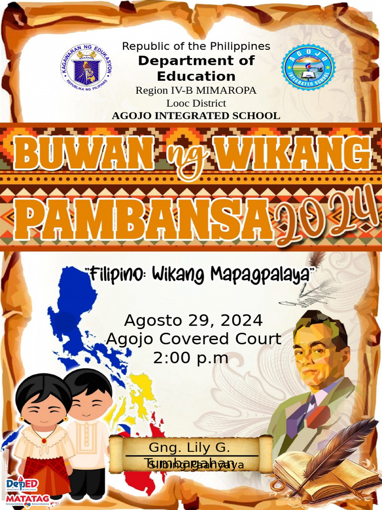 Buwan ng Wika Program | PDF