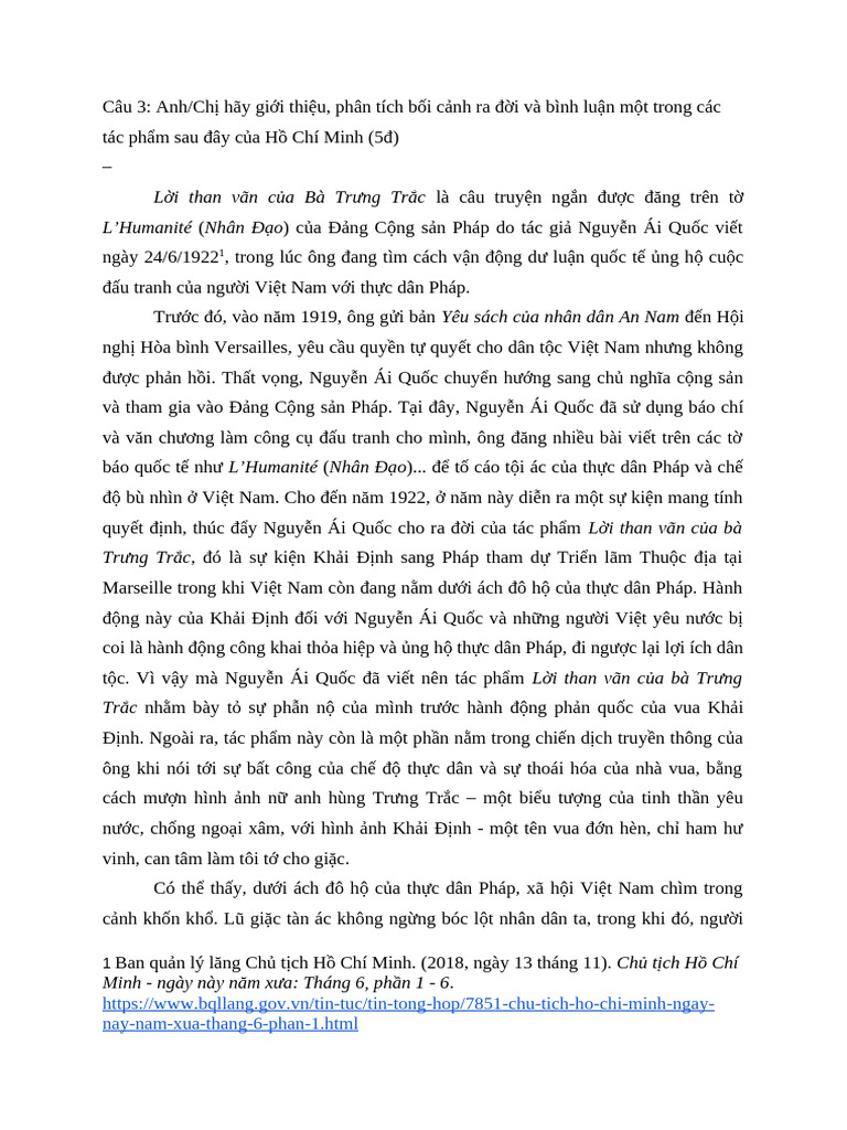 TT H Chí Minh (C3) | PDF