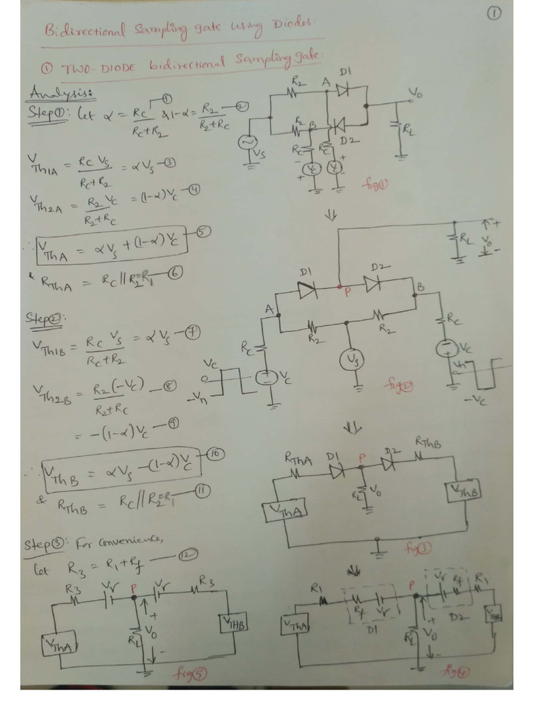 Sampling Gates (Only Bi-Directional) | PDF