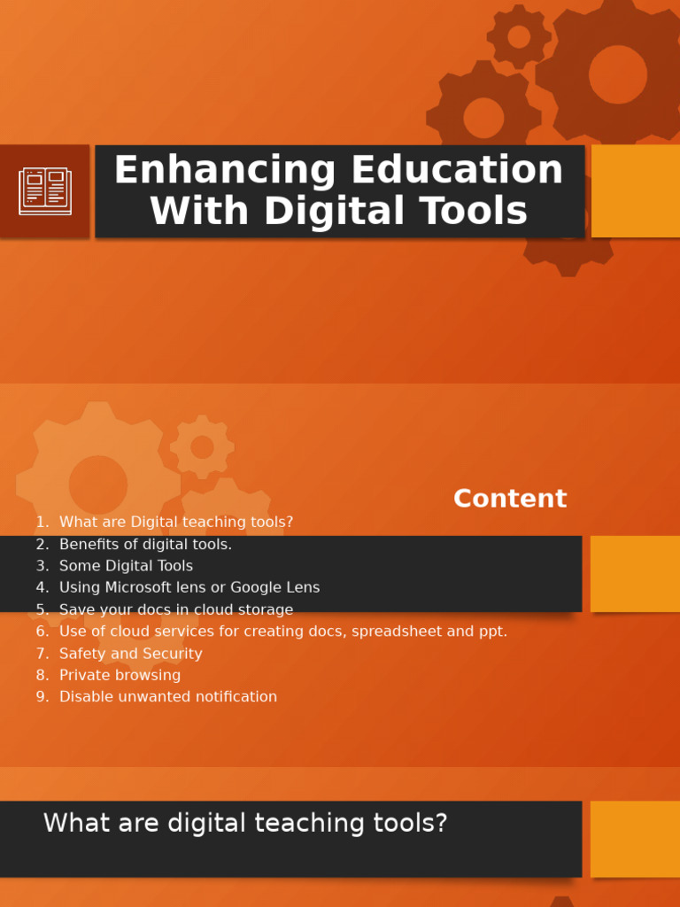 Enhancing Education With Digital Tools | PDF | Optical Character ...
