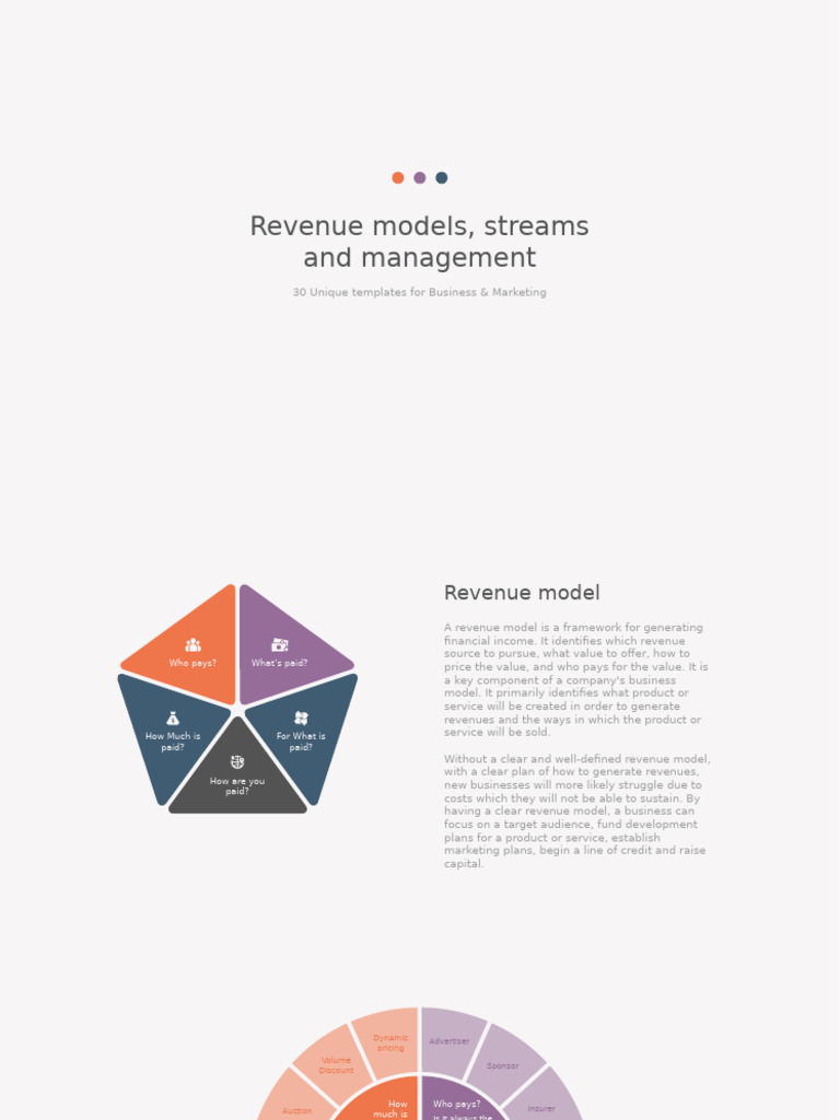 Revenue models | PDF | Revenue | Taxes