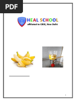 The Production of Bioplastics From Banana Peels | PDF | Plastic | Biodegradation
