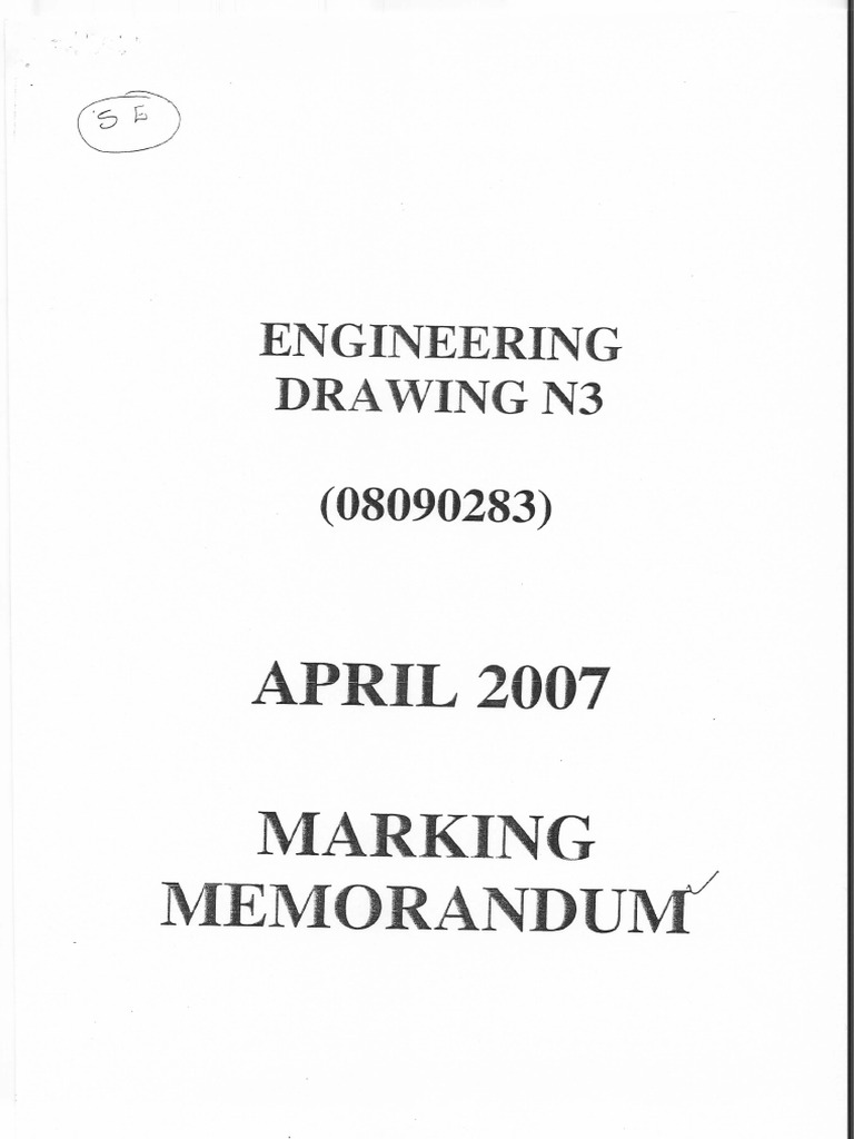 ES N3 Engineering Drawing Strategy | PDF