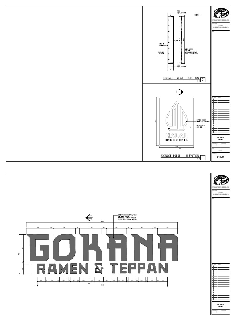 Gokana BG Junction - Signage Logo | PDF