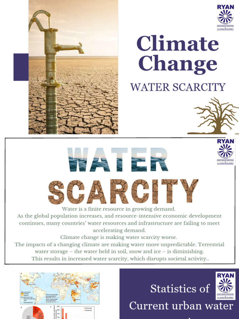 Addressing Water Scarcity Challenges | PDF | Water Scarcity | Water