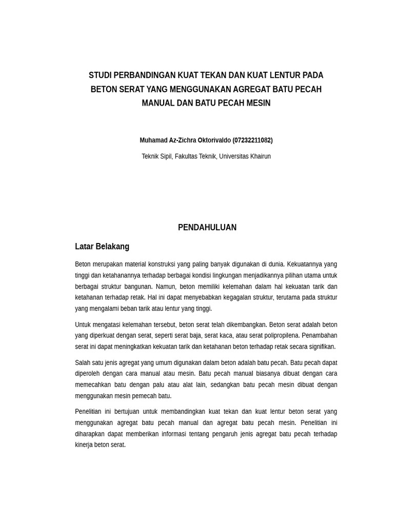 PROPOSAL PENULISAN ILMIAH | PDF