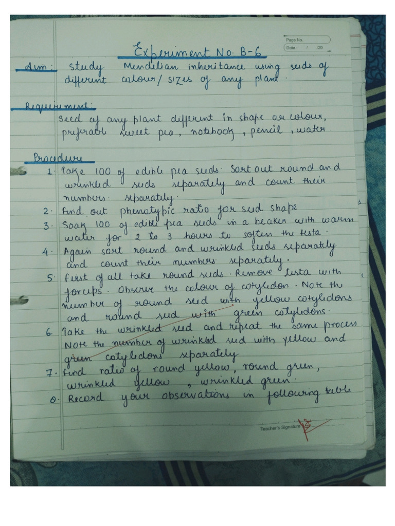 Biology Experiments.. | PDF