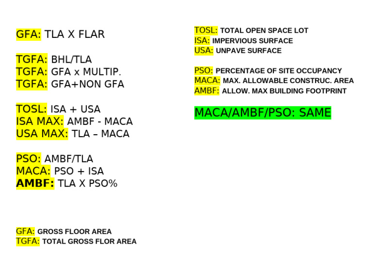 Gfa: Tla X Flar Tgfa: Tgfa: Tgfa: Tosl: Isa Max: Usa Max: Pso: Maca | PDF