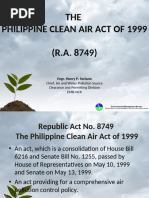 RA 8749 - PhilippineCleanAirAct - Engr. CARAMOAN - 092022 - Revised | PDF