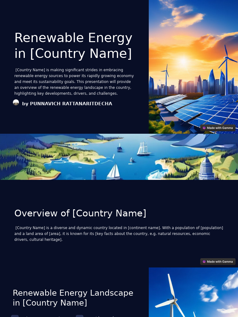 Renewable Energy in Country Name | PDF | Renewable Energy | Energy ...