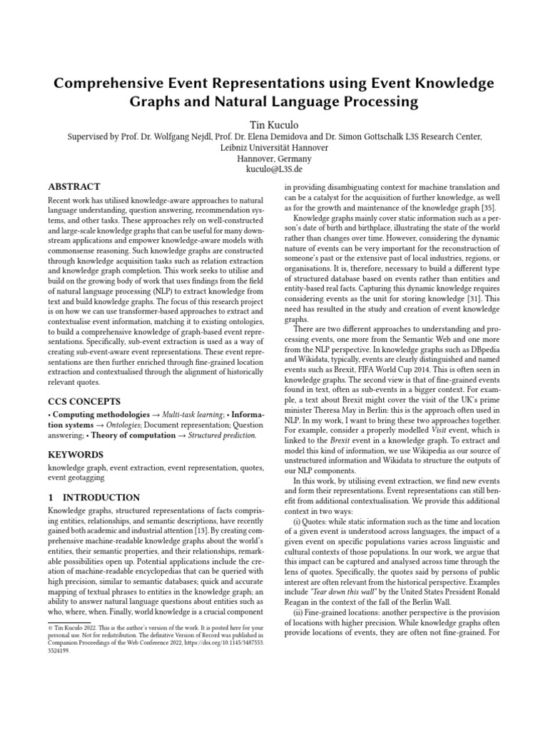 2303.04794 | PDF | Information Science | Cognitive Science