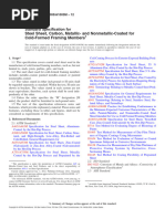 ASTM A924 - A924M - 22a | PDF | Sheet Metal | Engineering Tolerance