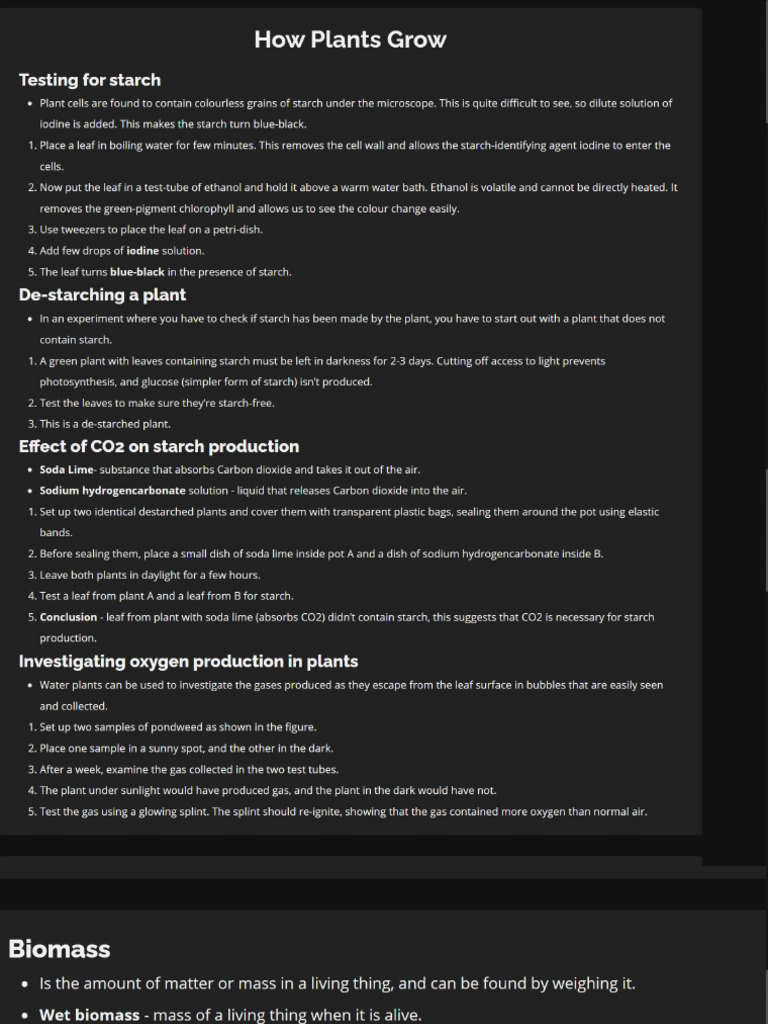 How Plants Grow (Biology) | PDF