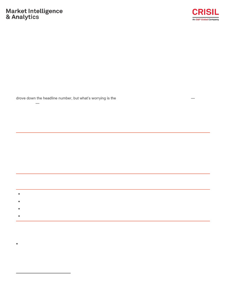 Inflation, IIP A Wee Lower | PDF | Inflation | Gross Domestic Product