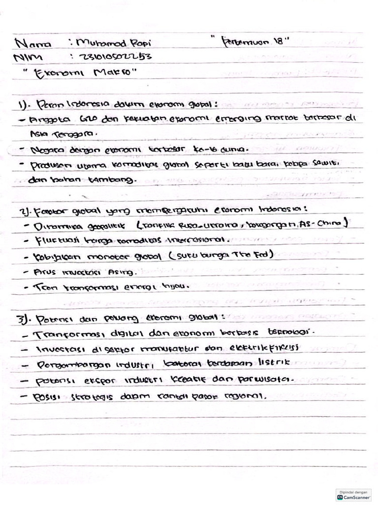 EkonomiMakro P18 | PDF