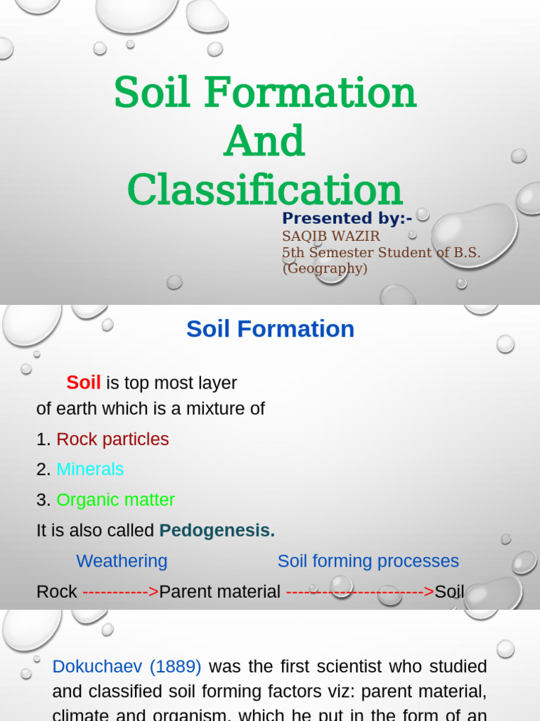 Soilformation Factorsandprocesses 200531122930 (1) (1) | PDF