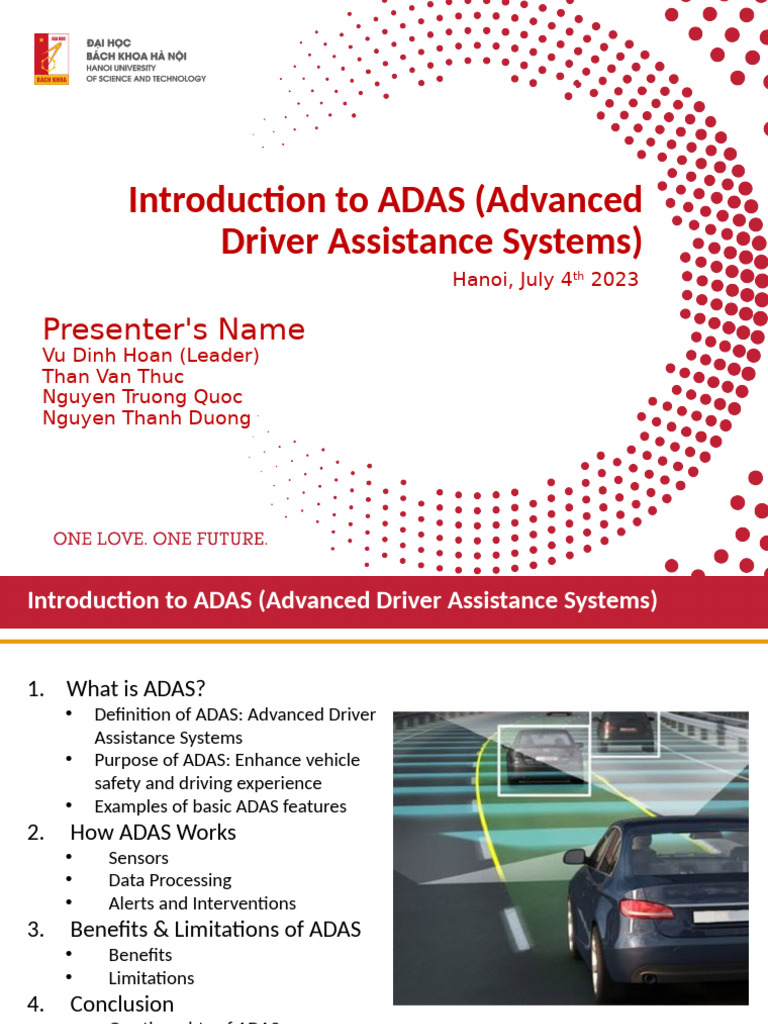 Presentation Group4 ADAS | PDF | Motor Vehicle | Engineering