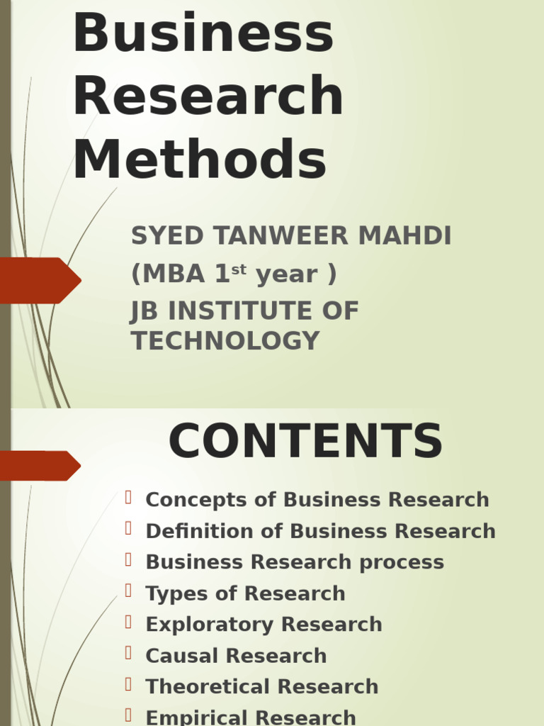 Business Research Methods | PDF | Time Series | Causality