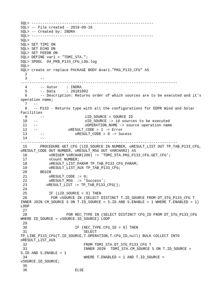 P133 Configuration Procedure Overview | PDF | Computer Programming ...