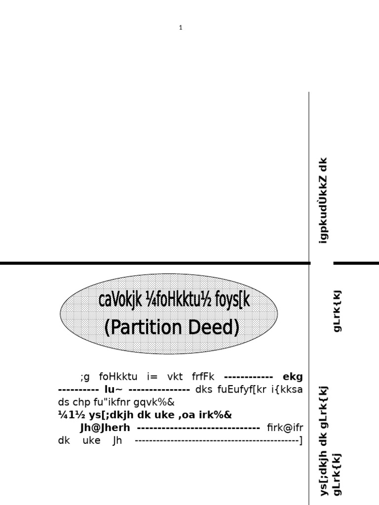 Batwara Formate in Word | PDF