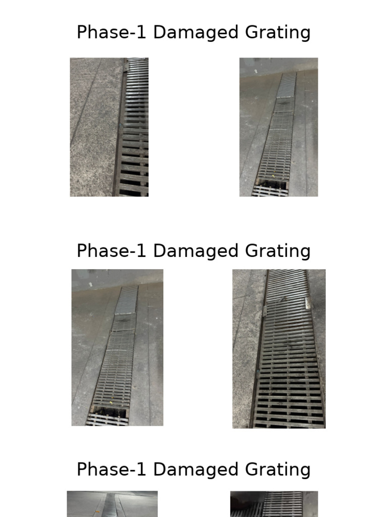 Phase-1 & 2 Basement Grating | PDF