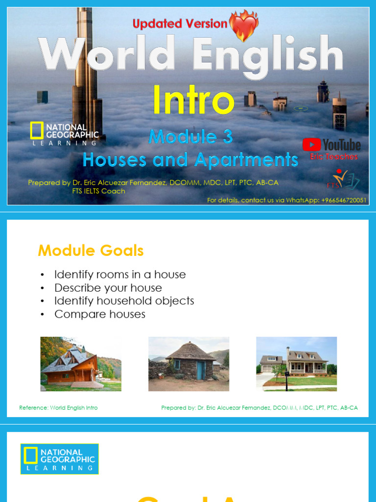 Identifying House Parts and Rooms | PDF | English Language | Car