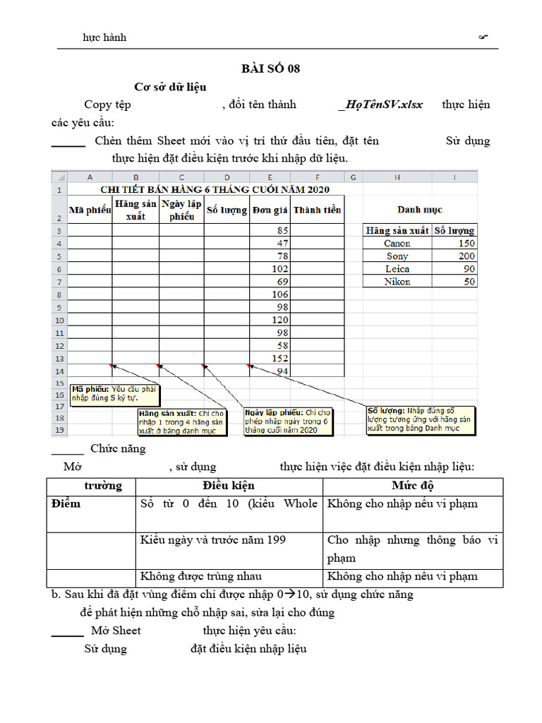 Bai Tap Buoi 8 (2023) | PDF