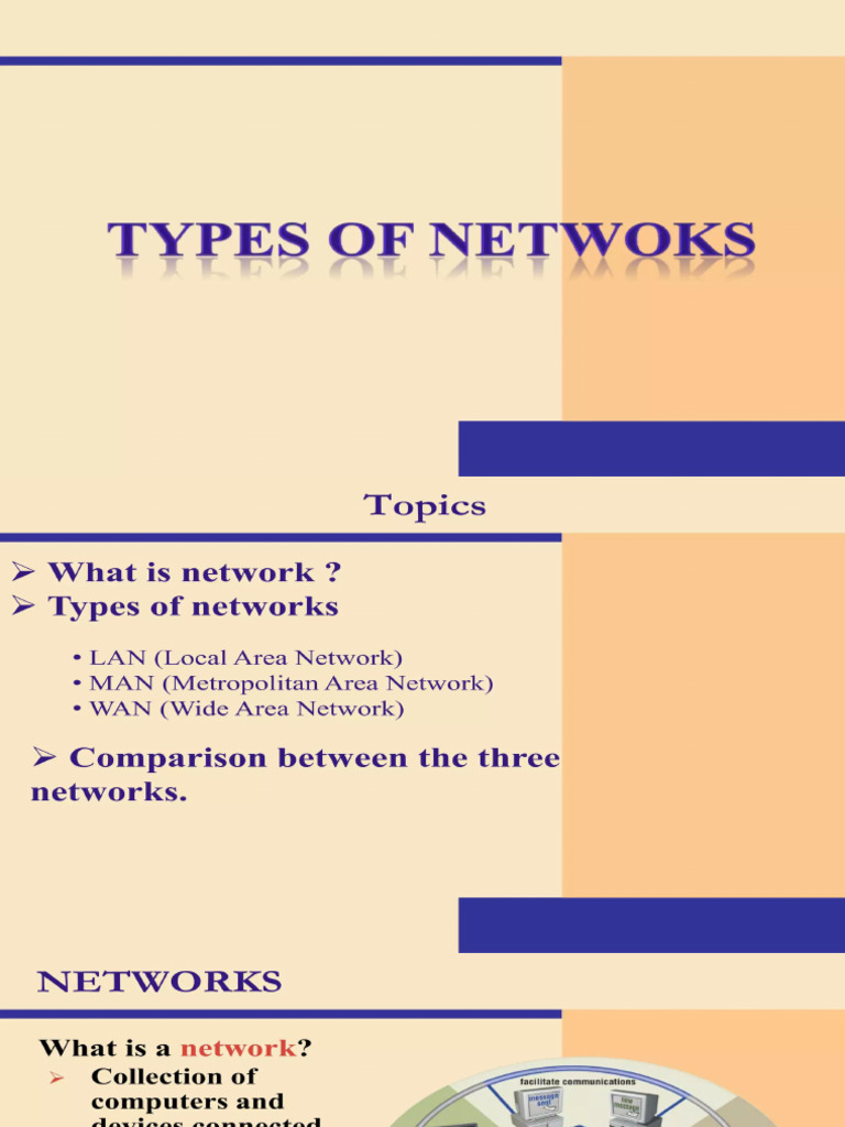 Types of Netwoks | PDF