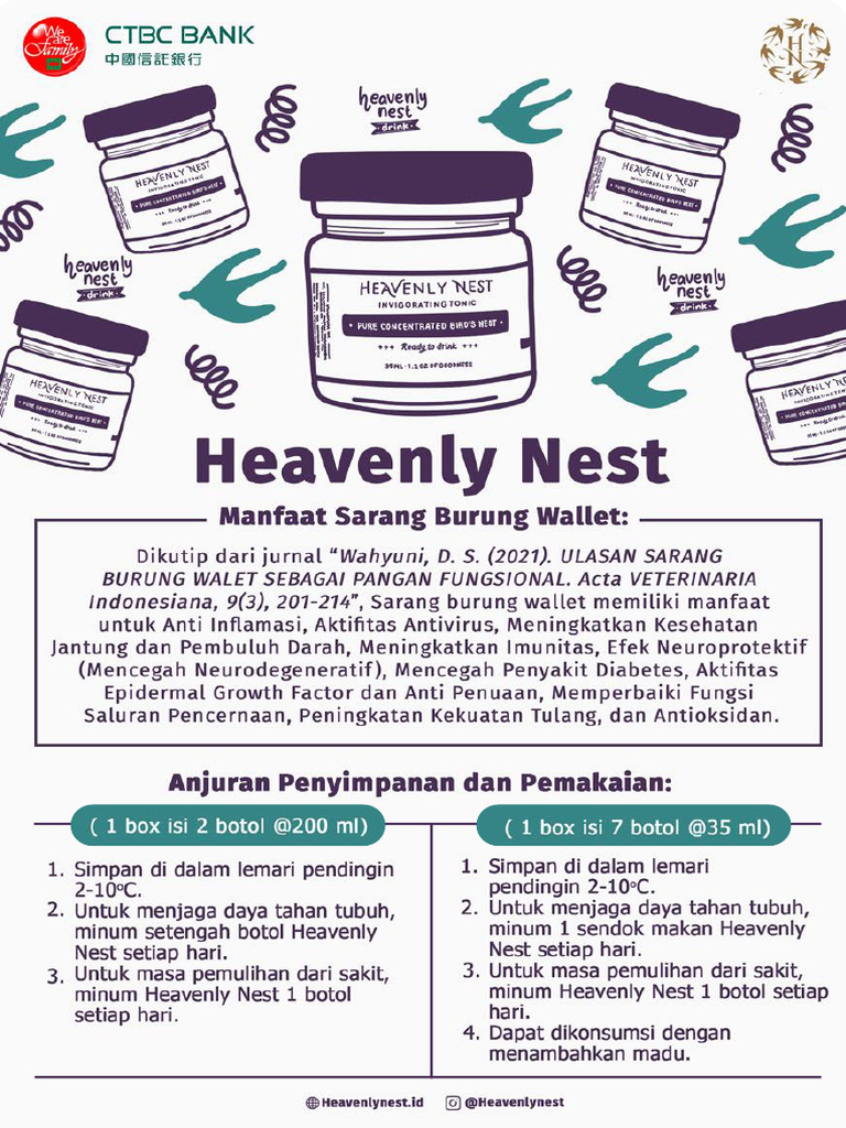 Contoh Brosur Sarang Walet | PDF