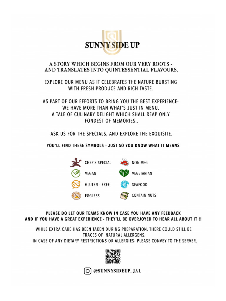 ssu menu sequenced | PDF