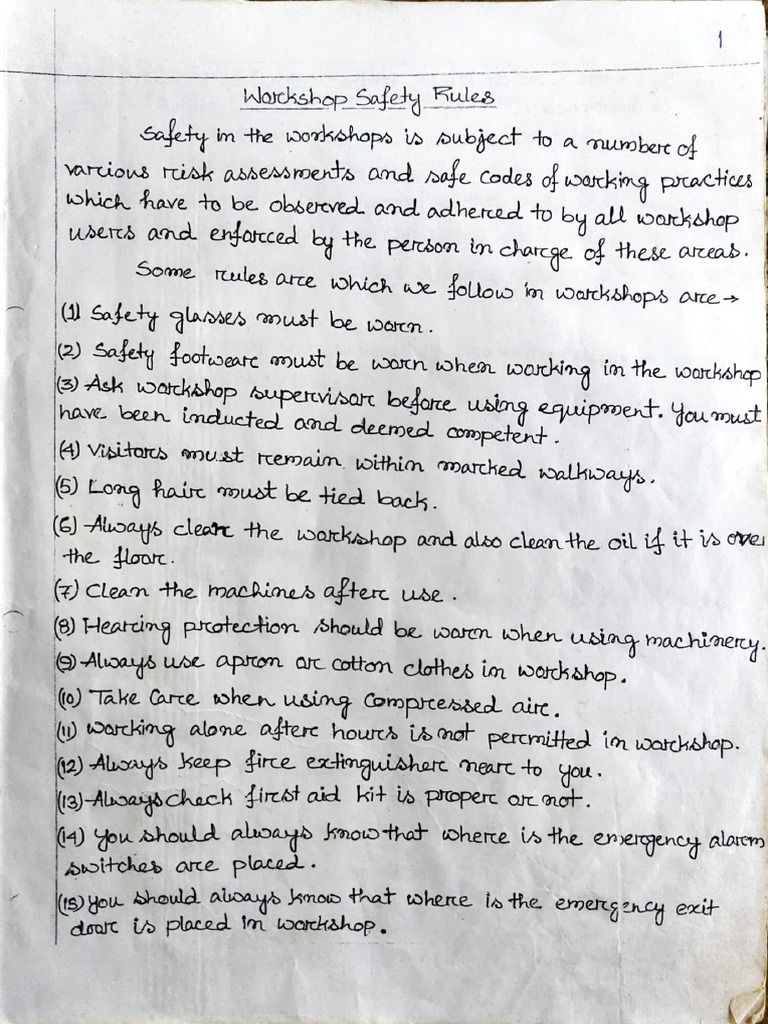 Foundry workshop | PDF