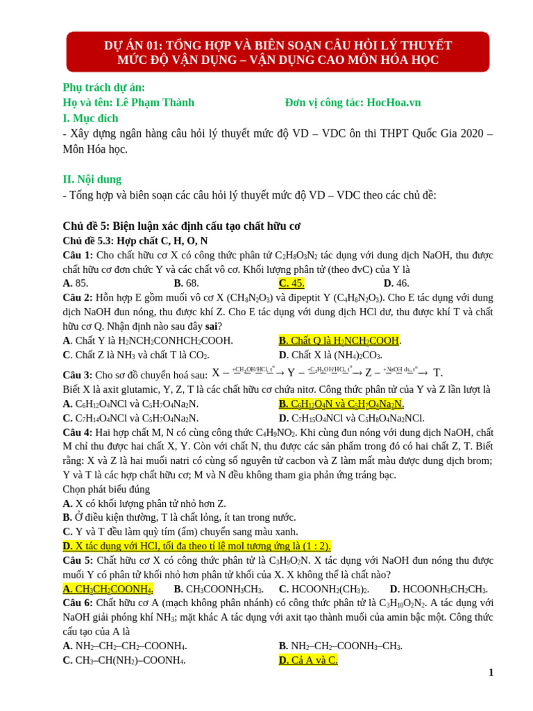 D01_BienSoan_CD5.3.HopChatCHON_NhomLePhamThanh(DA) | PDF