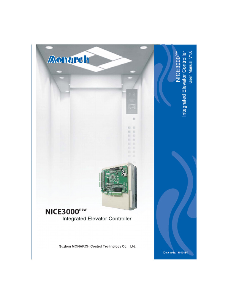 Nice 3000 | PDF | Power Supply | Elevator