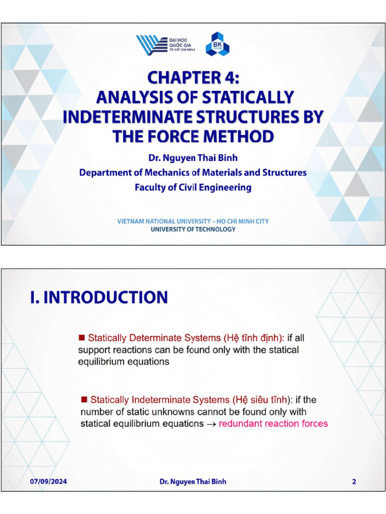 20240826 Mechanics of Structures (CI2135) - Chapter 4_LMS | PDF