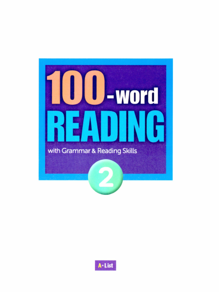 100 Words Reading Pdf