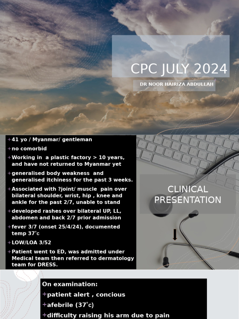 Cpc July 2024 | PDF | Immunology | Diseases And Disorders
