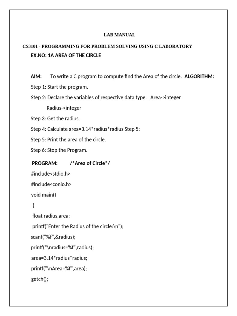 exp1-2 | PDF | Computer Program | Programming