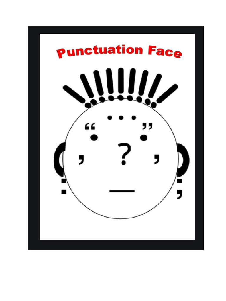 Punctuation Face.docx | PDF