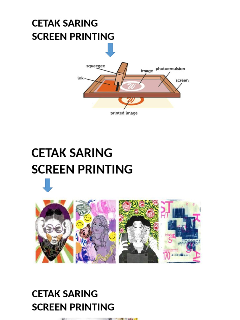 Cetak Saring | PDF