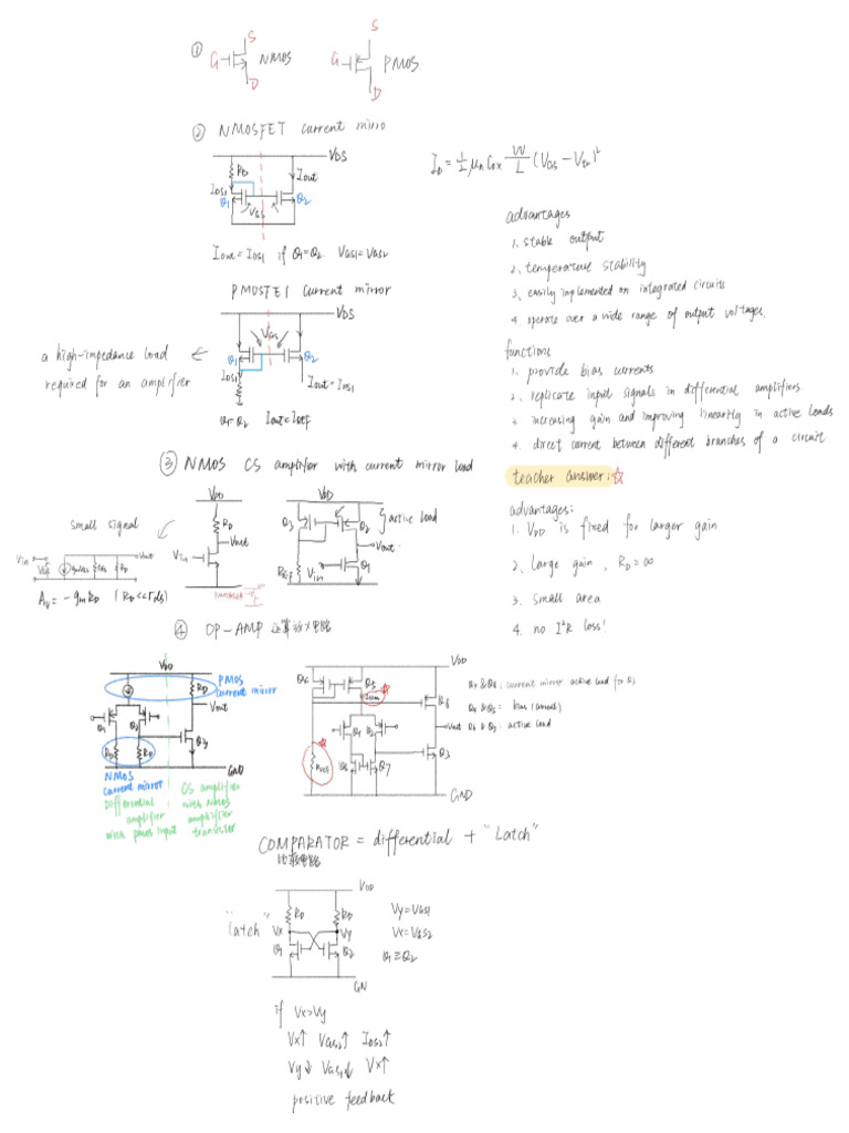 Middle Exam Handout | PDF