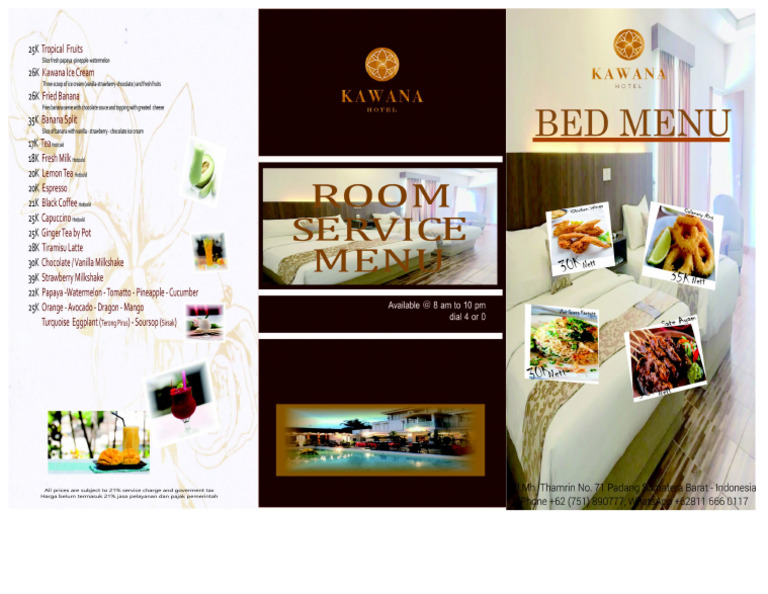 Bed Menu | PDF
