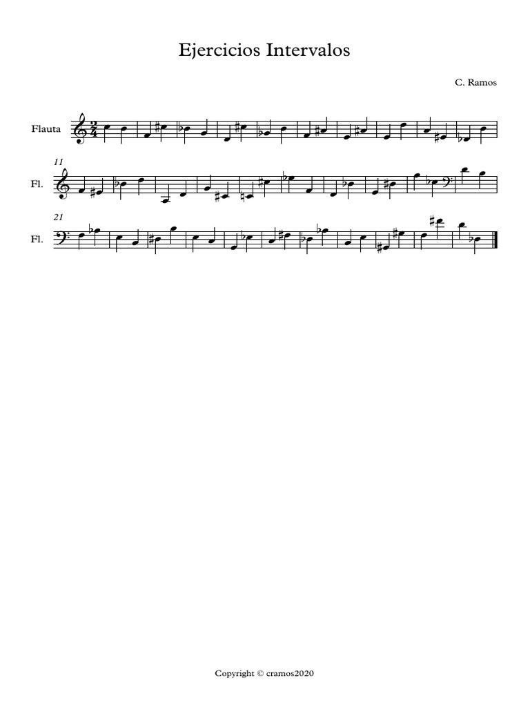 Ejercicios Intervalos | PDF