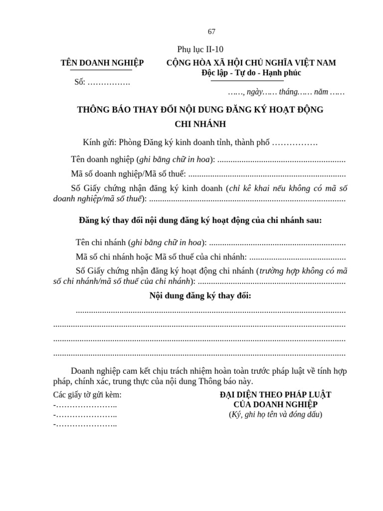 Chinhanh - TDHD - Mauthongbao | PDF