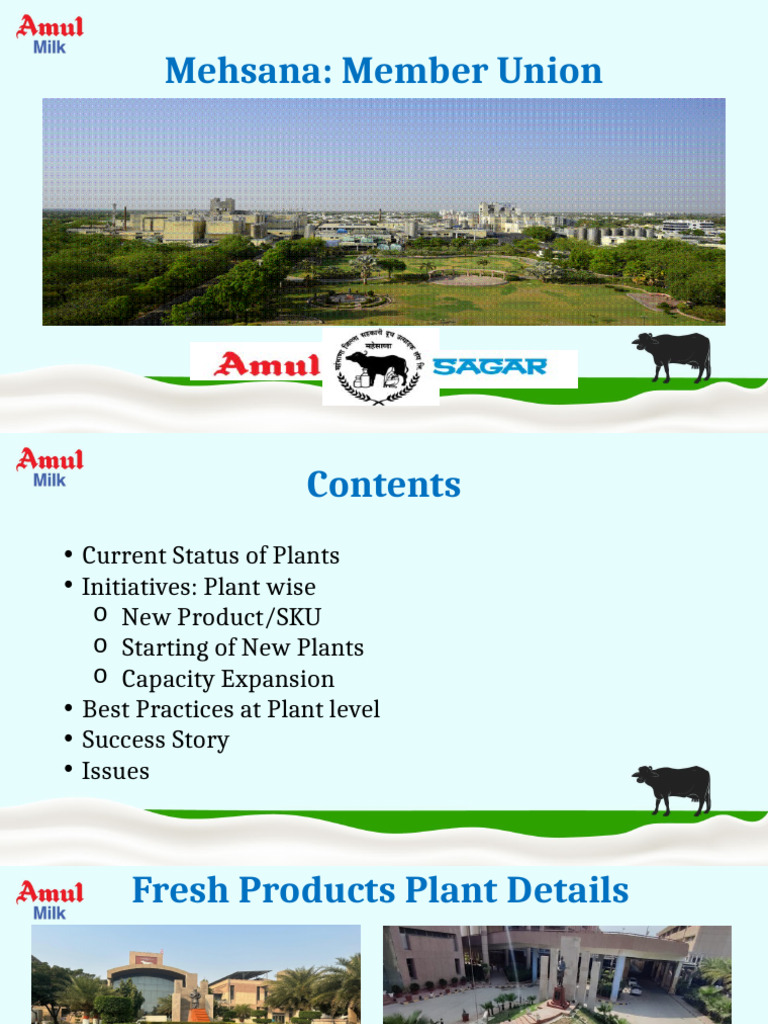 MU Presentation FPO | PDF | Milk | Yogurt