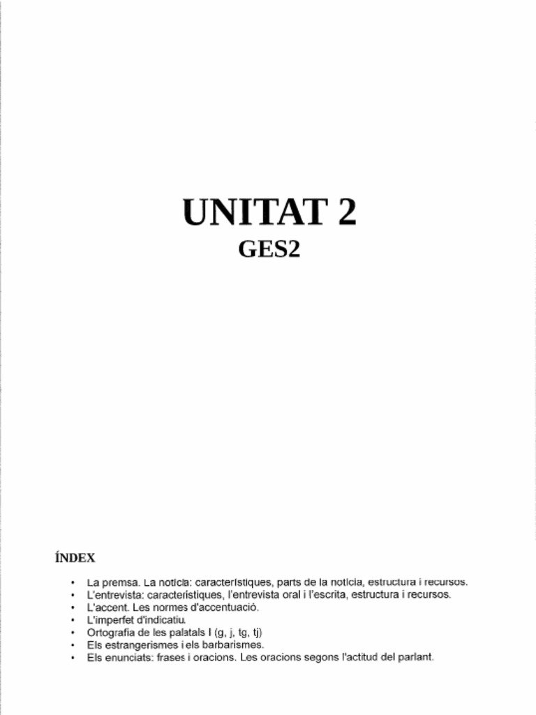 Unitat 2 | PDF