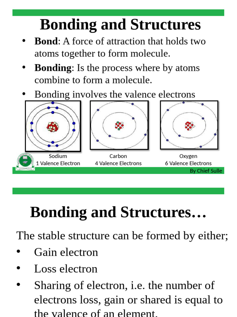 Part 2. Bonding and Structures | PDF | Chemical Bond | Ionic Bonding