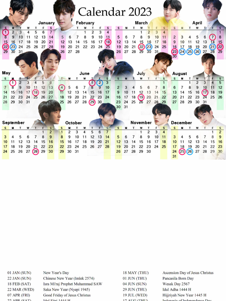 calender oppa 2023 | PDF