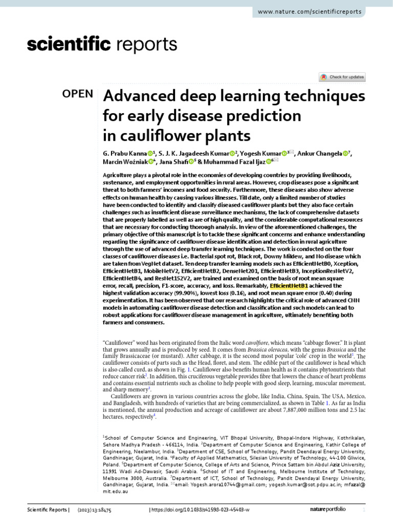 Advanced Deep Learning Techniques for Early Disease Prediction in ... Advanced Deep Learning Techniques for Early Disease Prediction in ...