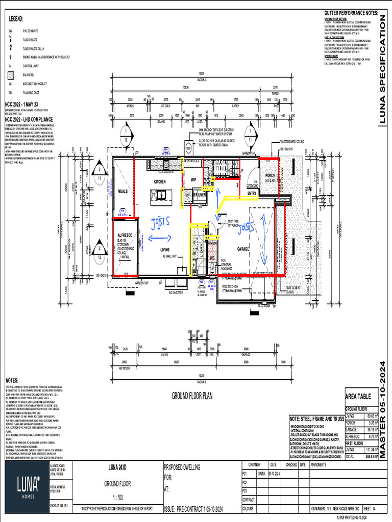 LUNA 243D - LOAD BEARING WALLS AND BEAMS | PDF